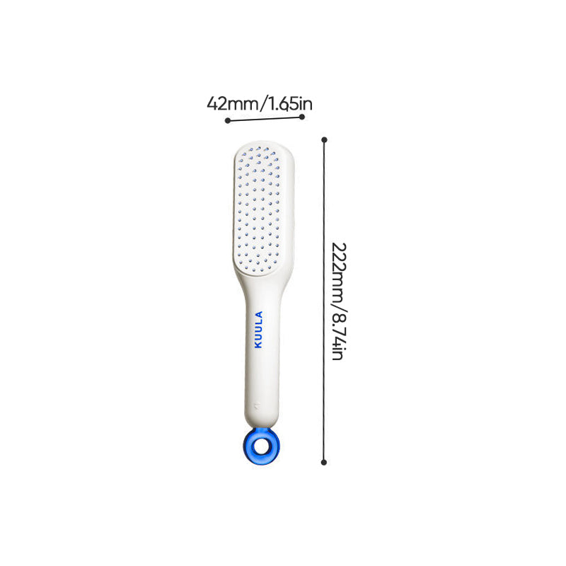 Glide™ - Self-Cleaning Anti-Static Massage Comb